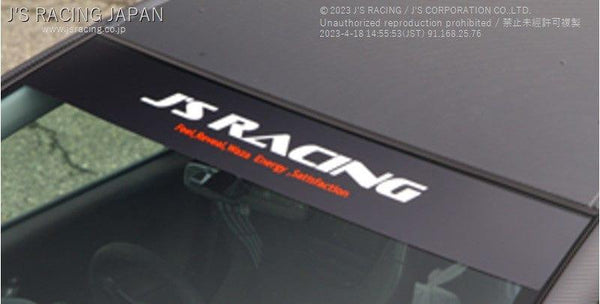 Buy Js Racing - Window Sticker Black - Honda at best price - RZCrew